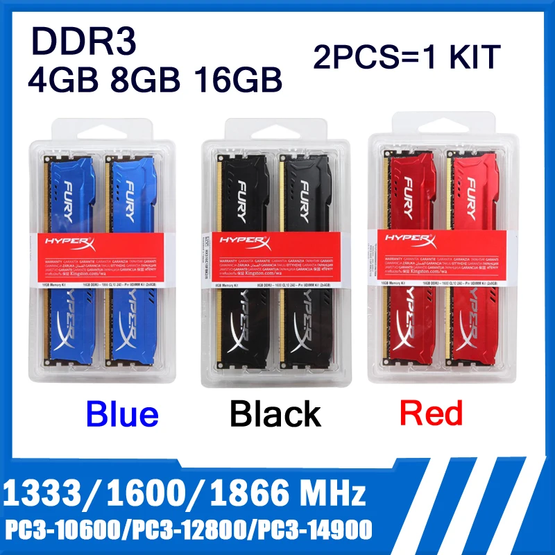 Memória Ram 1866 Dos Pinos 1333 V 1600 240 Do Desktop Do Jogo 1.5 Megahertz Da Memória Ram Pc3 ...