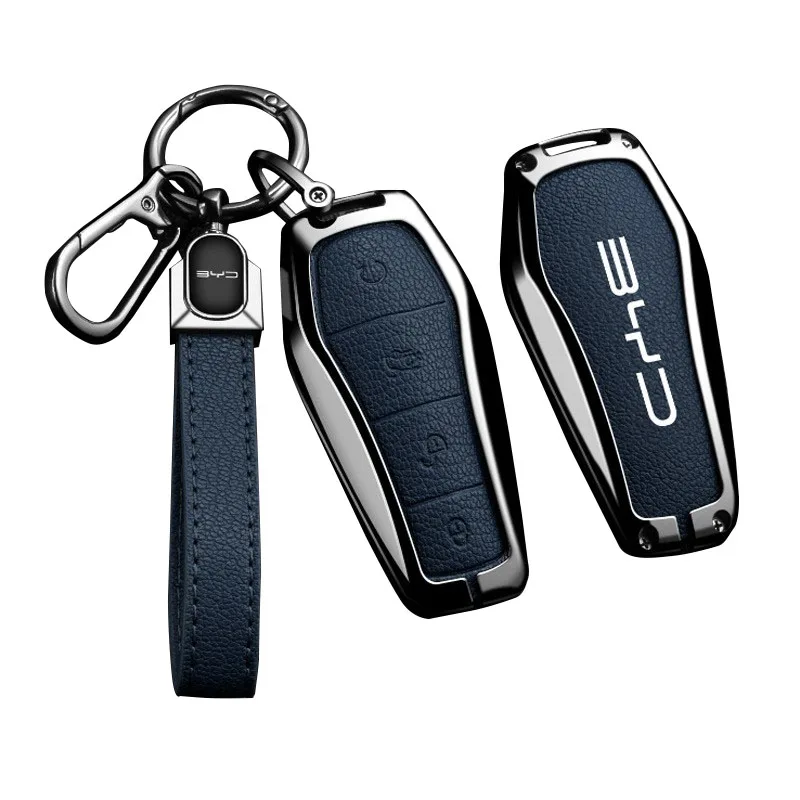 For Leather Key Holder for BYD Shark 6 Car Key Organizer Wallet ...