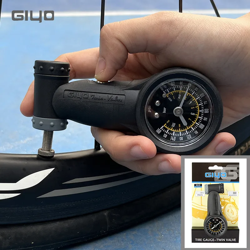 GIYO-GG-05-160-PSI-Tire-Air-Pressure-Gauge-Mini-Portable-Bicycle-Air ...