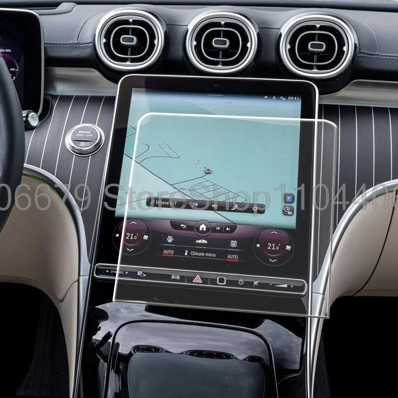 Tempered glass screen protector For Mercedes Benz C Class W206 C250 ...