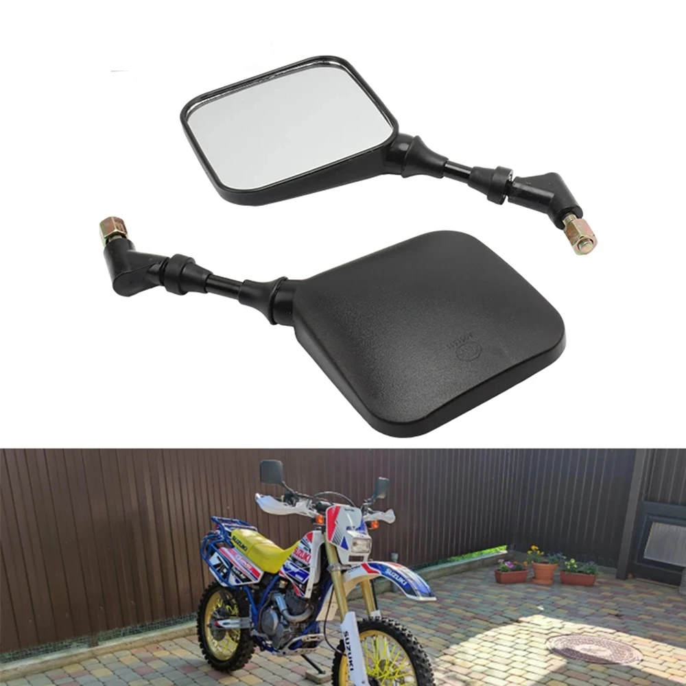 2Pcs-Motorcycle-Rearview-Mirror-8mm-10mm-Moped-Scooter-Dirt-Pit-Bike ...