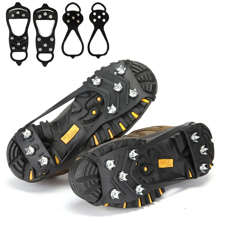 Crampons-d-escalade-professionnels-8-dents-8-goujons-coordonnants-glace ...