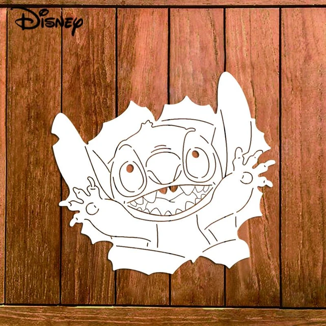 Disney Stitch Pumpkin Stencil
