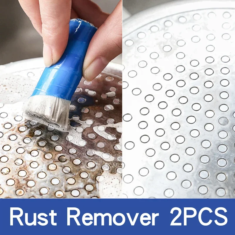 2Pcs-Cleaning-Brush-Magic-Stainless-Steel-Rod-Magic-Stick-Metal-Rust ...