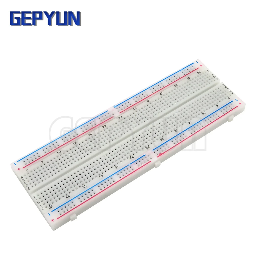 400 Points Breadboard 830 Points Breadboard Mb-102 Solderless Pcb Test ...