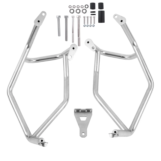 Motorcycle Crash Bar Engine Guard Protector Falling Protection For ...