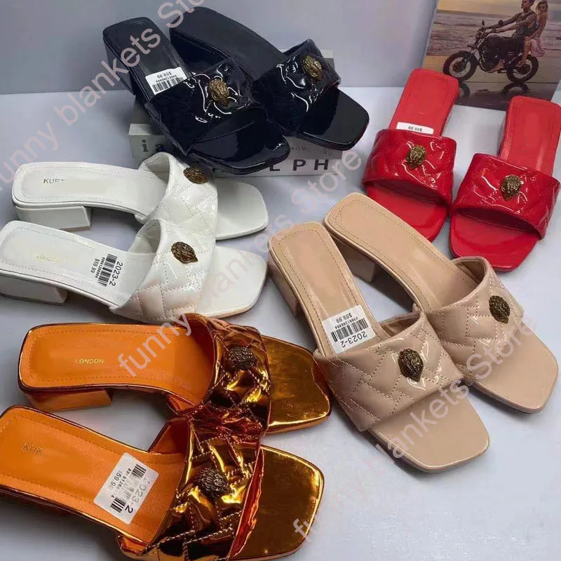 Sandalias de tacón alto para mujer, calzado de diseño con hebilla ...