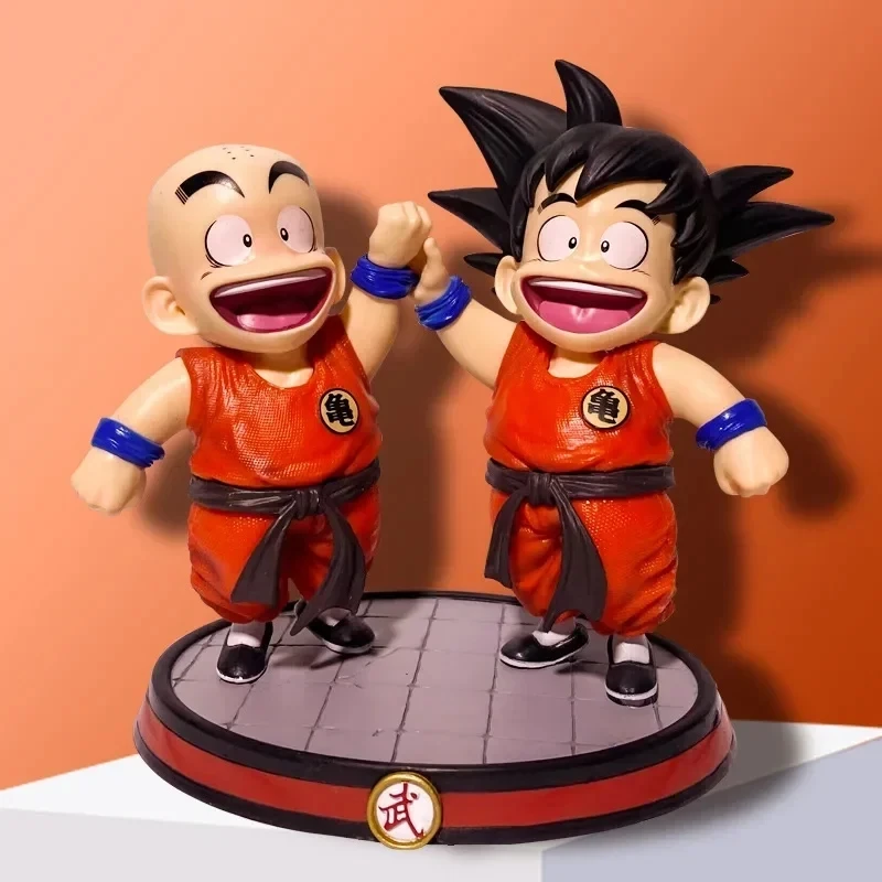 Anime-Dragon-Ball-Z-Kids-Goku-Figure-Kuririn-Son-Goku-14CM-PVC-Action ...