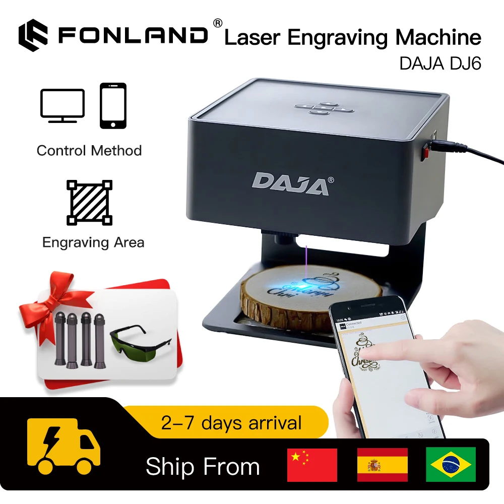 DAJA-Laser-Engraver-CNC-DIY-DJ6-Laser-Engraving-Machine-3000mw-Fast ...