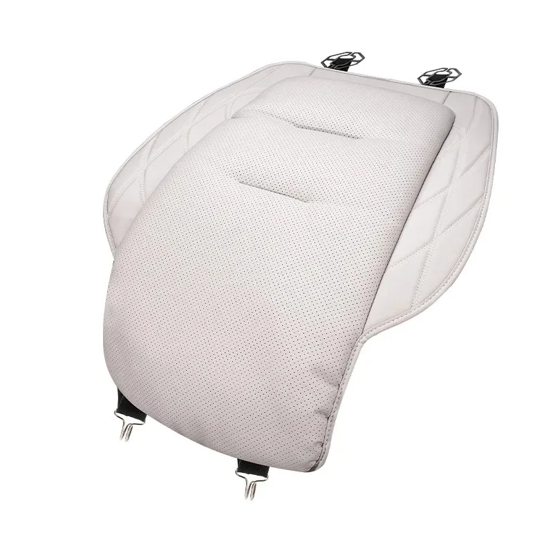 Leather Car Cushion Soft Car Seat Cover Anti Slip Seat Protector Pad ...