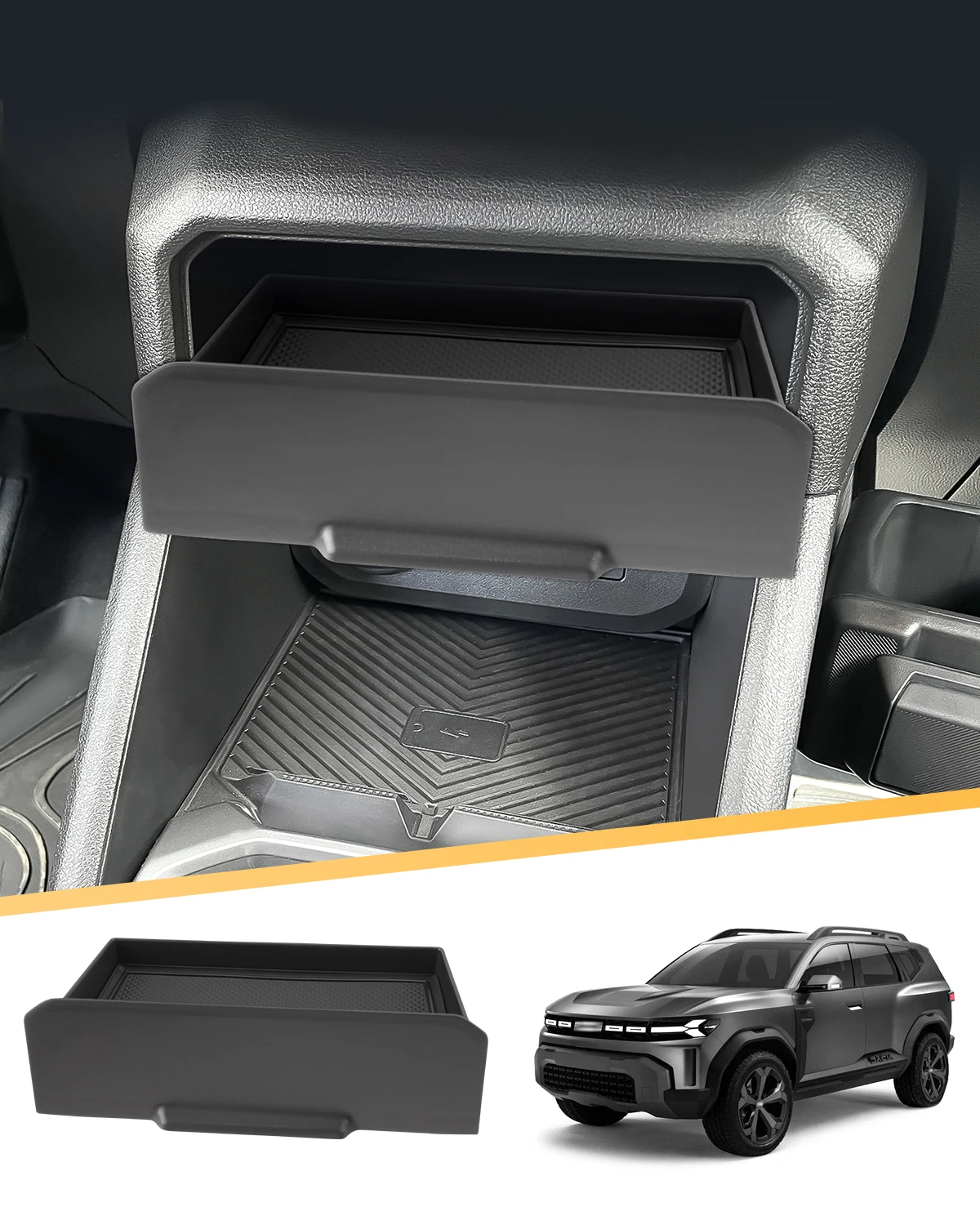 LFOTPP Car Central Storage Box for Dacia Duster 3 2024 2025 2026 ...