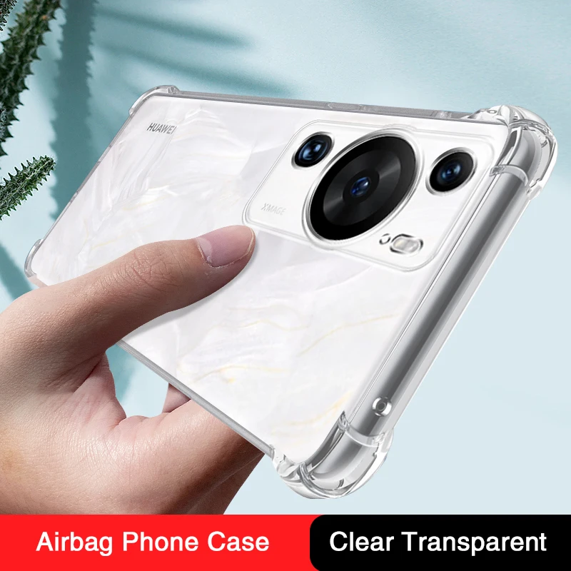 Soft Airbag Silicone Shockproof Case for Huawei P60 Pro Art P60Pro ...