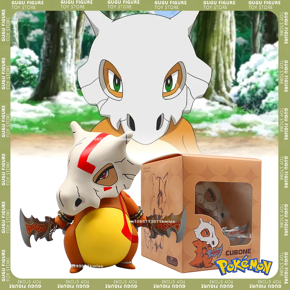 Figura-de-acci-n-de-Pok-mon-figura-de-personaje-Cubone-God-Of-War ...