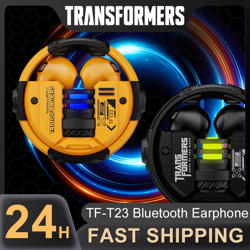 TRANSFORMERS-auriculares-TF-T23-originales-inal-mbricos-por-Bluetooth-5-4-auriculares-est-reo-de ...