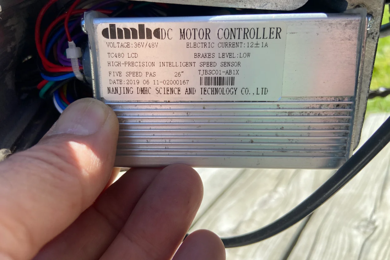 DMHC MOTOR CONTROLLER (customized) 36V/48V 12A TJBSC01-AB1X updated ...