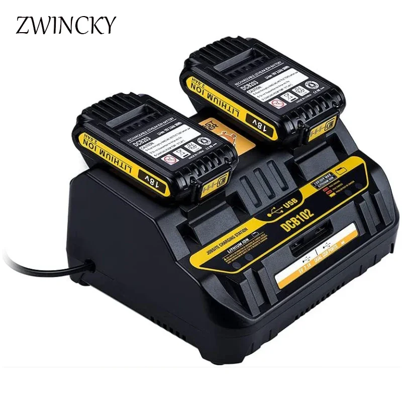 ZWINCKY-DCB102-Charger-Rapid-2-Slide-Port-4A-Charging-Current-USB-2A ...