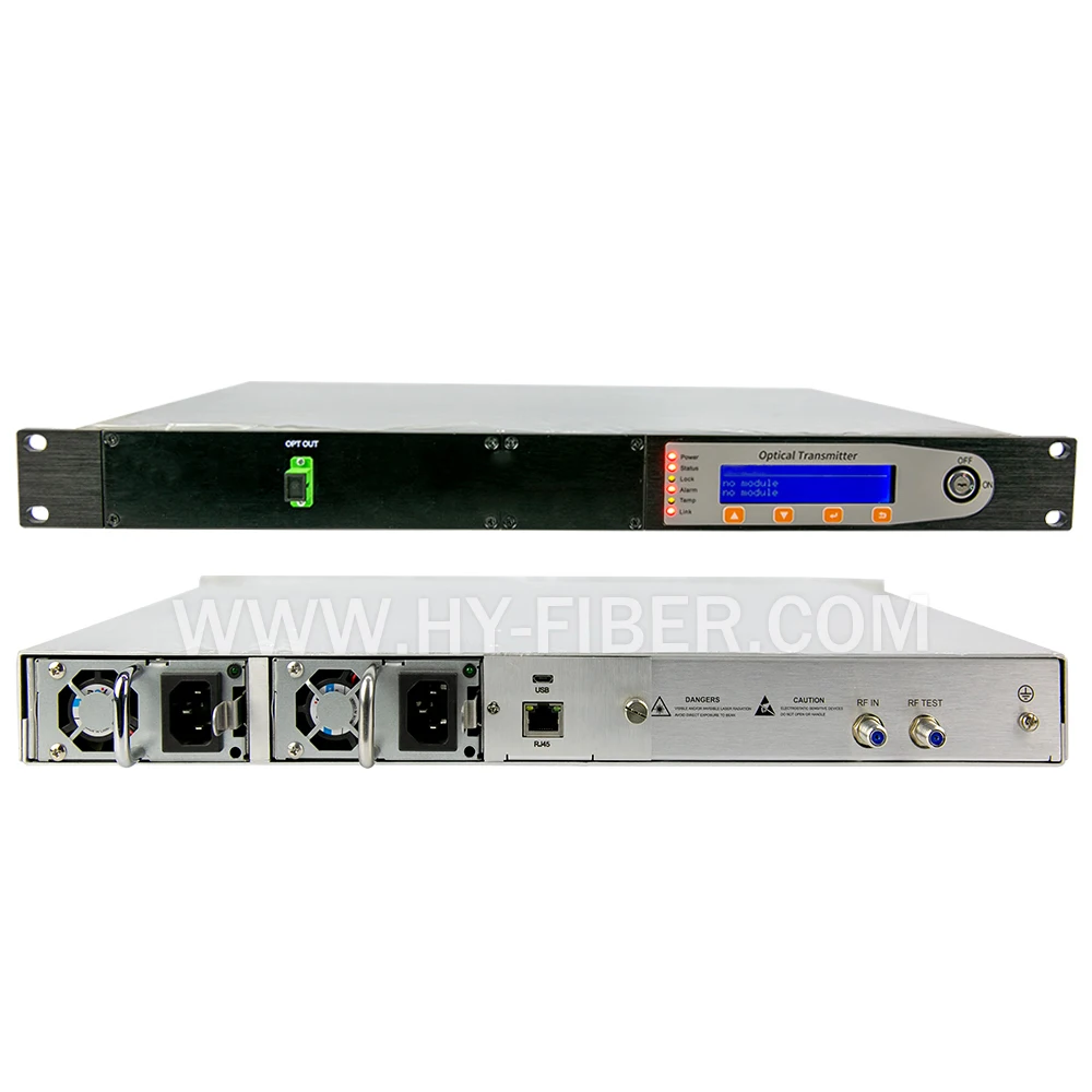 1310nm FTTH CATV Optical Transmitter SC/APC Single Power Supply With ...
