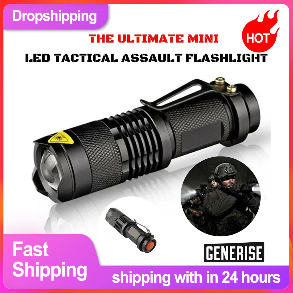 1000-Lumens-Mini-Flashlight-Small-Torch-Handheld-Powerful-LED-Tacticals ...