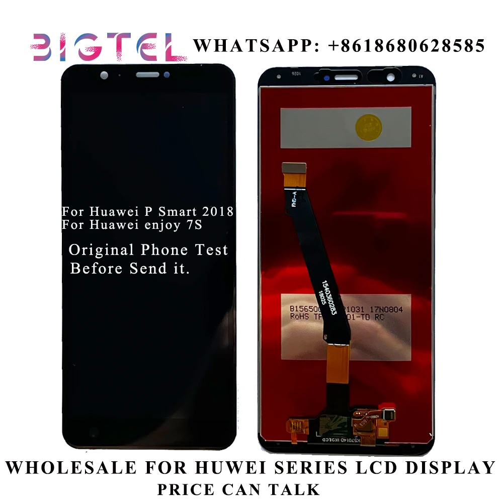 For Huawei P Smart 2018 Psmart Enjoy 7S FIG LA1 LX1 L21 L22 Replacement ...