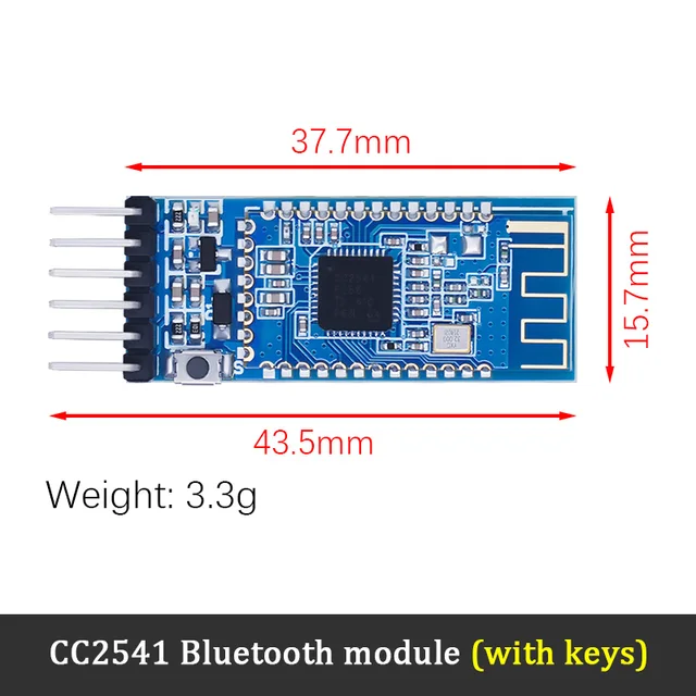 AT-09 Android IOS BLE 4.0 Bluetooth module for arduino CC2540 CC2541 BLE Serial Wireless Module ...