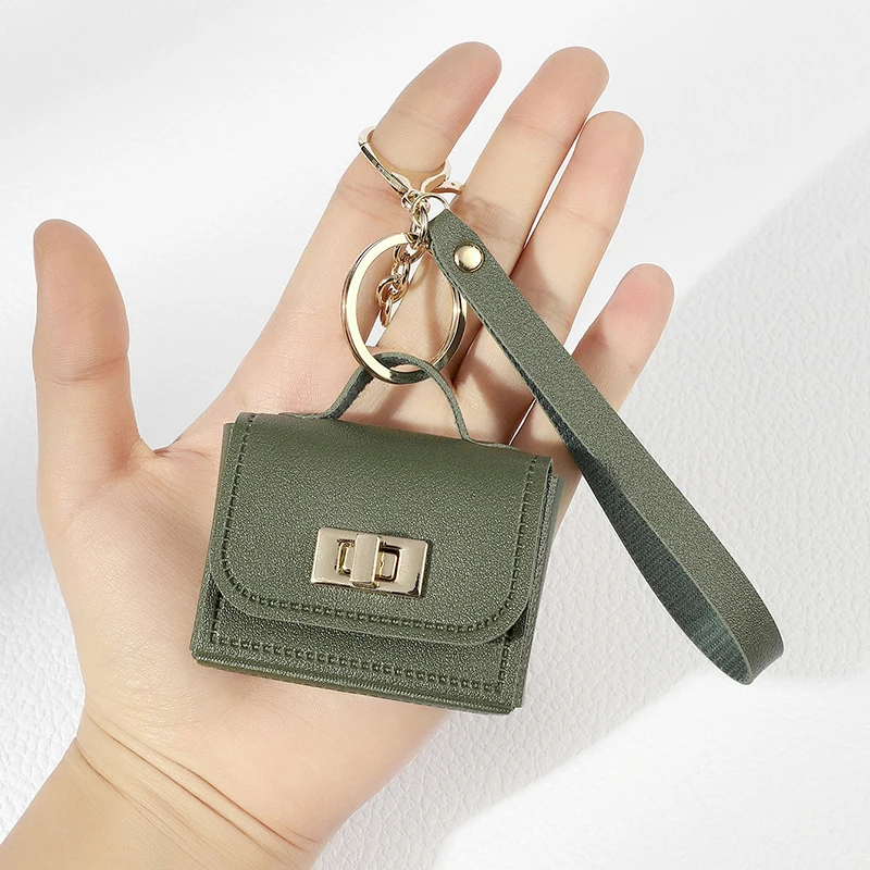 Creative Mini Leather Hangbag Bag Hanging Decoration Versatile Bag ...