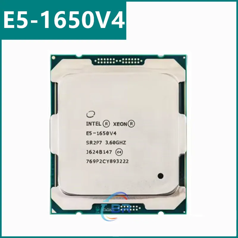 E5-1650V4 CPU 14nm 6 Cores 12 Threads 3.6GHz 15MB 140W LGA2011-3 CPU ...