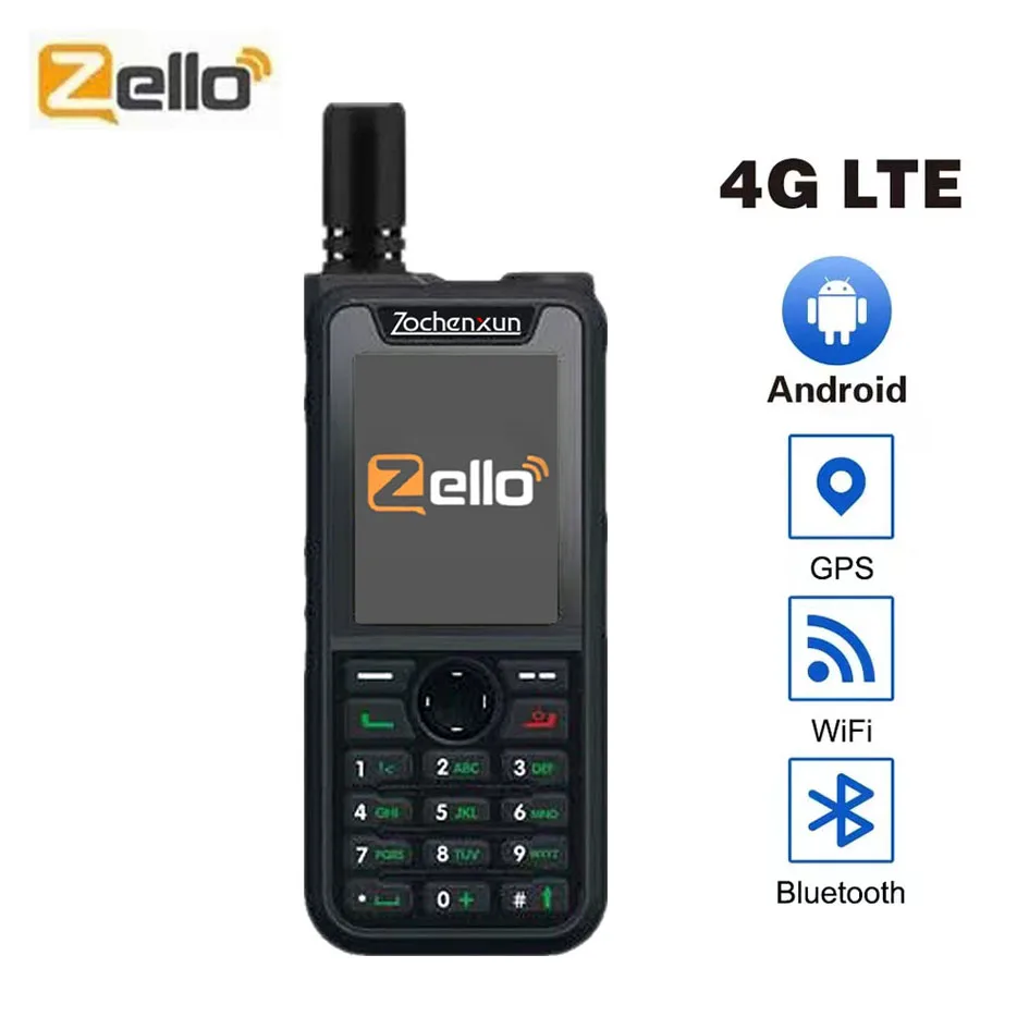 M920-Zello-Walkie-Talkie-r-dio-4g-com-cart-o-Sim-dente-azul-longo ...
