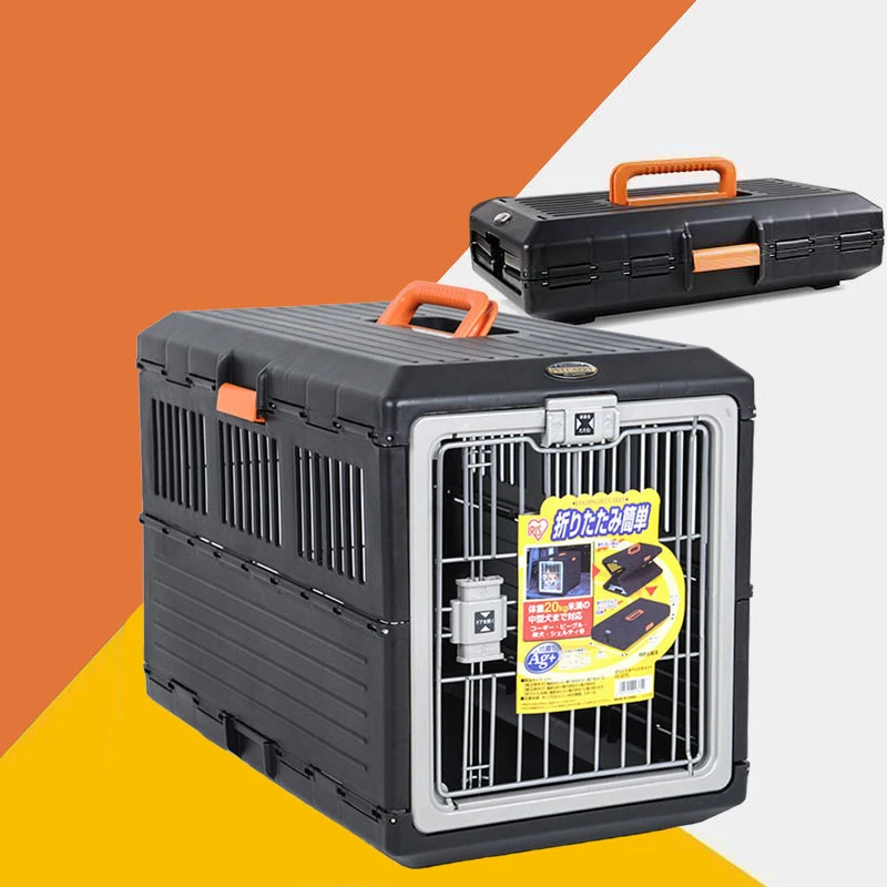 Folding Pet Air Box Dogs Cats Foldable Air Box Cat Cage Removable Dog ...