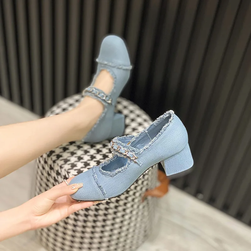 Women-High-Heels-7cm-Shoes-Pumps-Mary-Jane-Shoes-JK-Denim-pearl-square ...