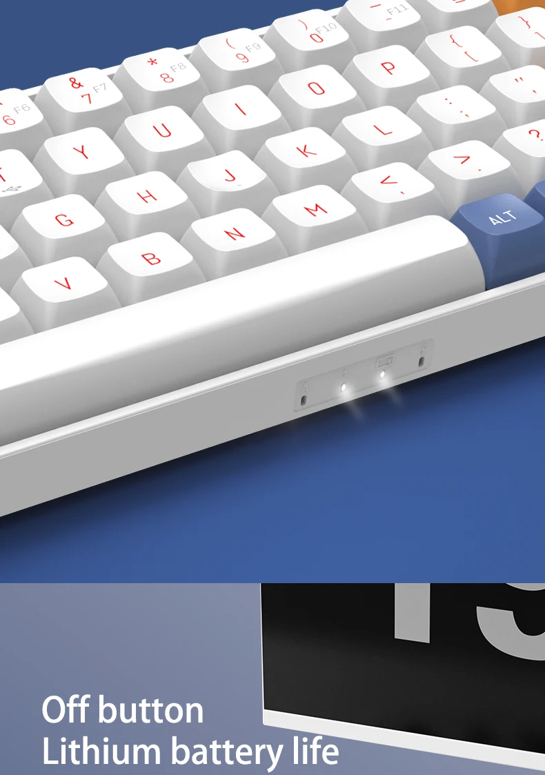 Aigo A68 Mechanical Keyboard – Compact & Hot-Swap