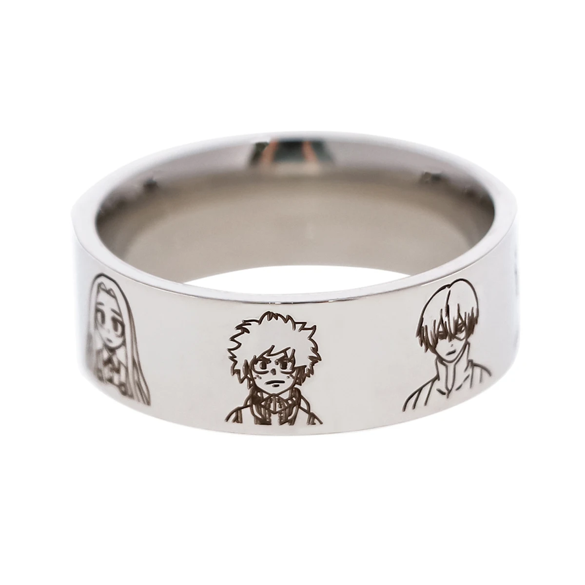 Japanese-Anime-My-Hero-Academia-Finger-Rings-Stainless-Steel-Rings-for ...