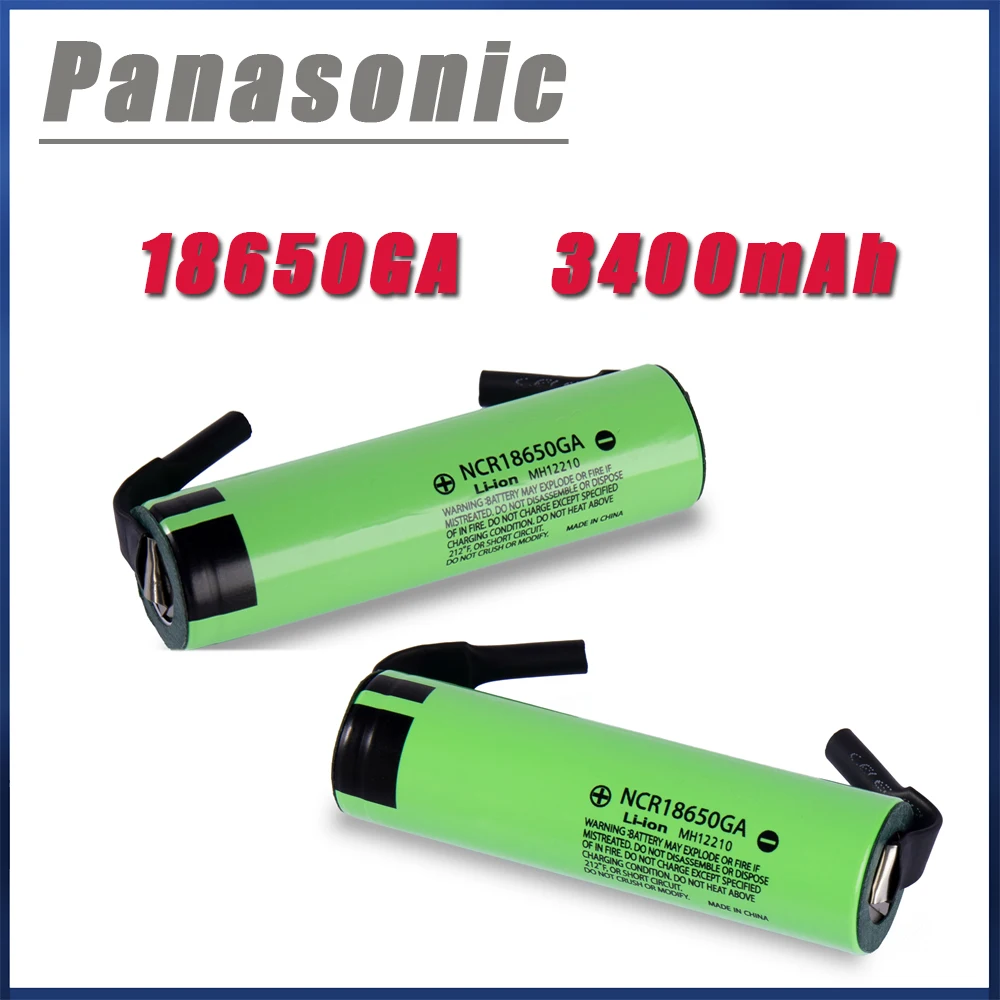 Original Panasonic 18650 NCR18650GA NCR18650B Rechargeable Li ion ...