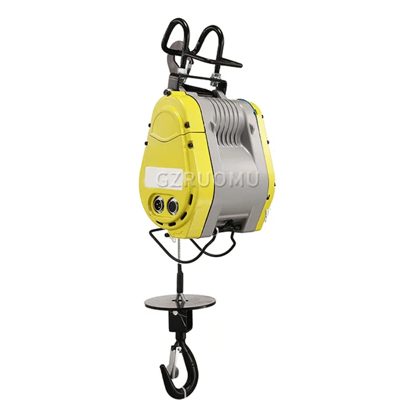 220V-Electric-Hoist-Household-Small-Crane-Portable-Suspension-Hoist ...