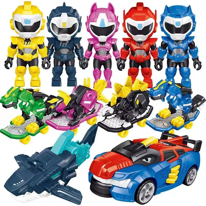 Mini Force Agent Scooter Transformation Super Dinosaur Power Toys ...