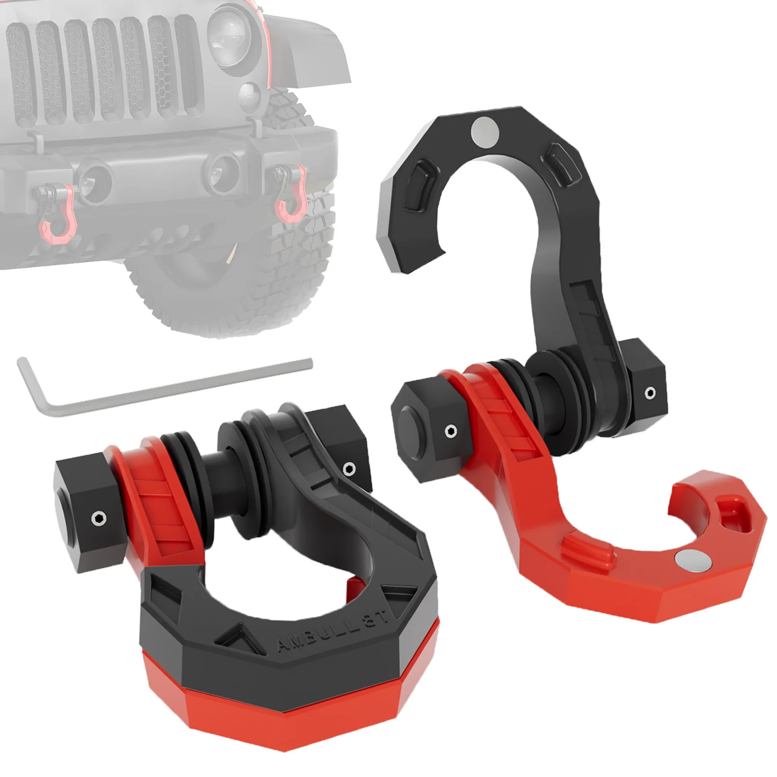 Split-Trailer-Shackles-Trailer-U-hook-8Ton-3-4-D-Shackles-For-Vehicle ...