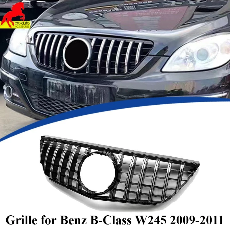 GT Style Vertical Slat Front Grille Bumper Grill Racing Grills for 2009 ...