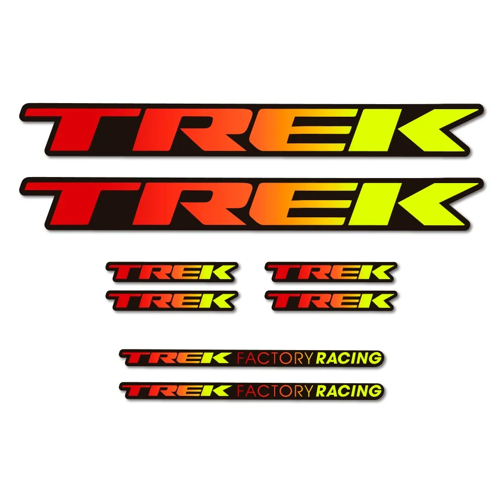 STAR SAM Pegatinas Compatibles con cuadro bici Trek Factory Racing ...