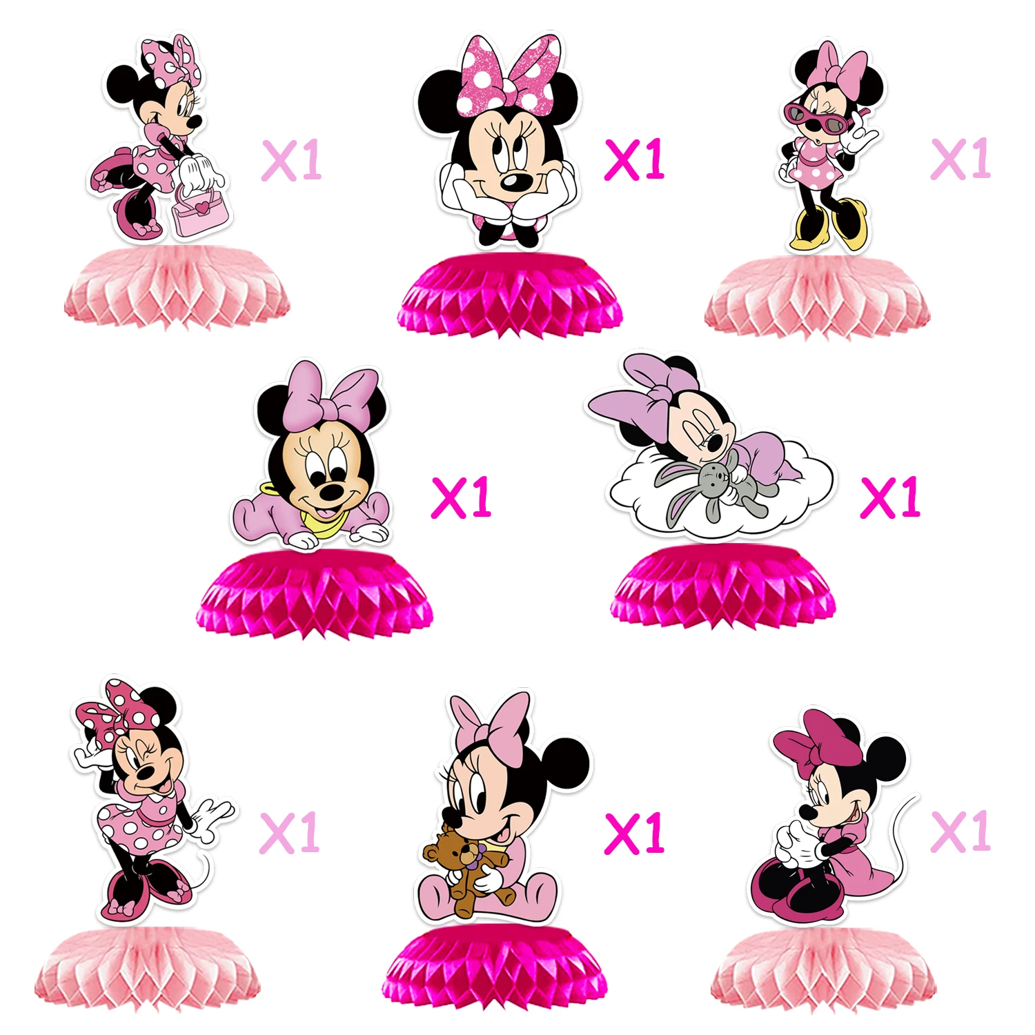 Minnie Mouse Candy Centerpieces