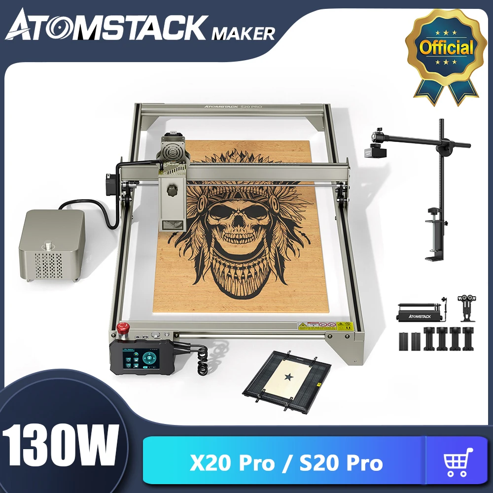 Atomstack S20 Pro 130w Laser Engraving Cutting Machine 400x400mm ...