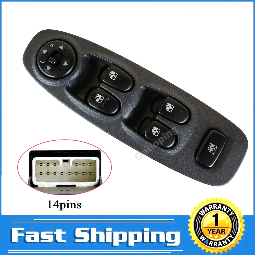 9357025300 Front Left Car Auto Driver Window Lifter Button Control ...