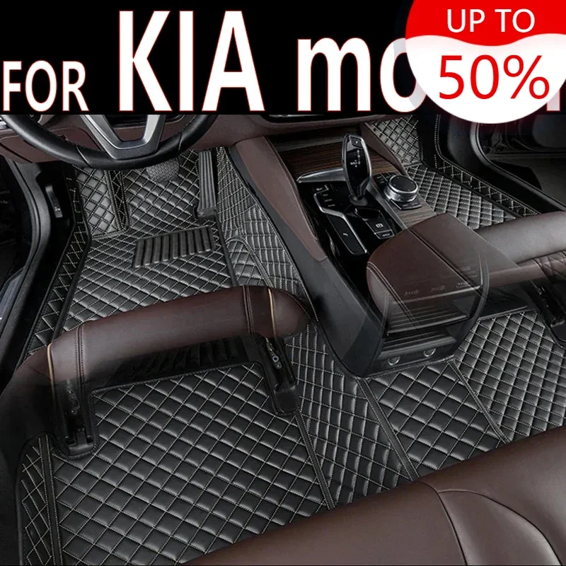 Leather-Car-Floor-Mats-For-KIA-Rio-Niro-K3-K5-Soul-Ceed-Cerato-Forte ...
