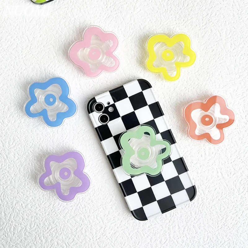 Cartoon-Lazy-Fancy-Phone-Stretching-Stand-Cute-Flower-Shape-Cartoon ...