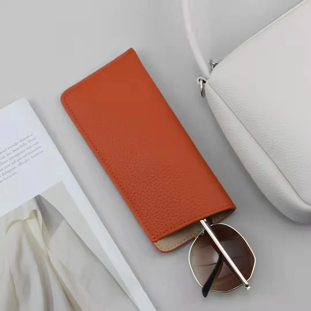 Simple-Leather-Eyewear-Case-For-Myopia-Glasses-Protective-Cover-For-Men ...