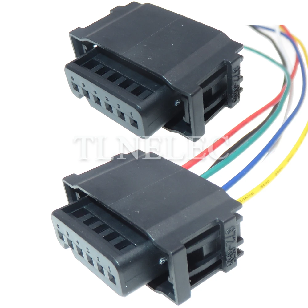 6 Pin Way Automotive Wire Harness Socket With Wires Auto Sealed ...