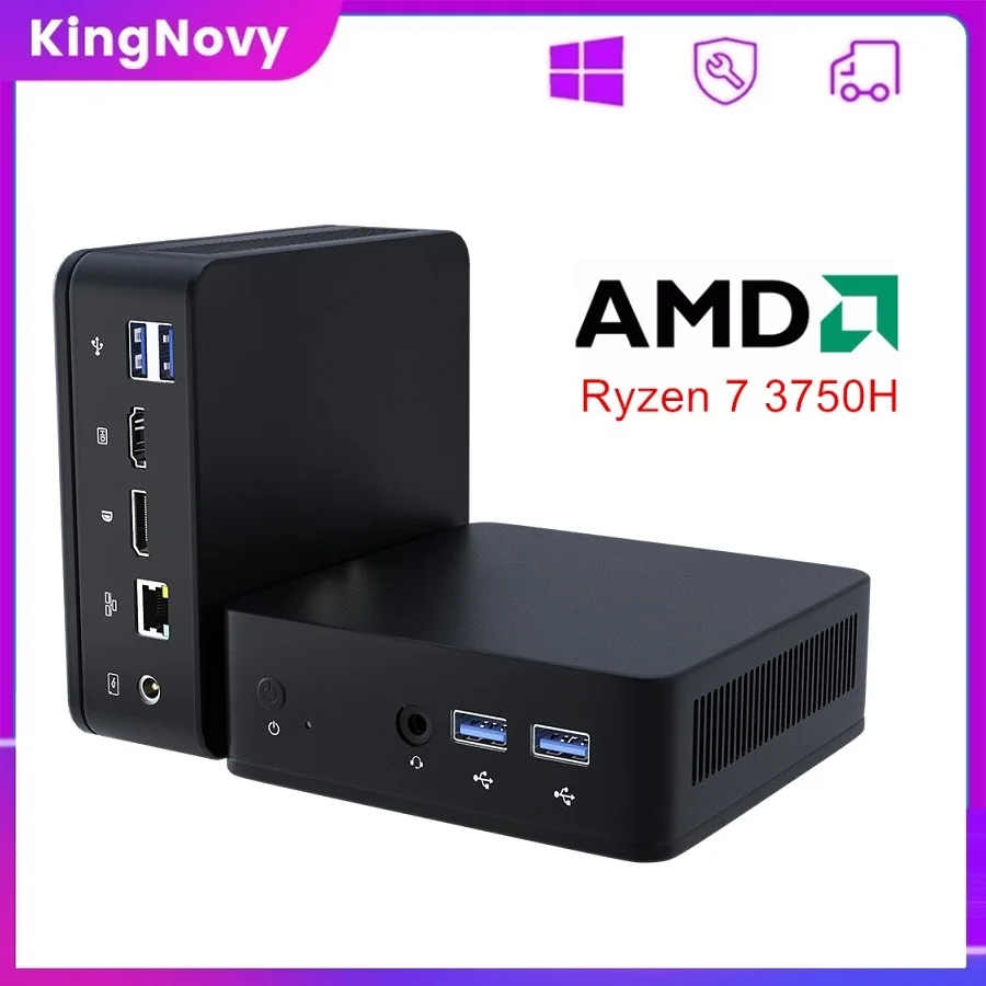Kingnovy-billig-und-Mini-Gaming-Computer-Ryzen-7-3750h-5-3550h-Windows ...