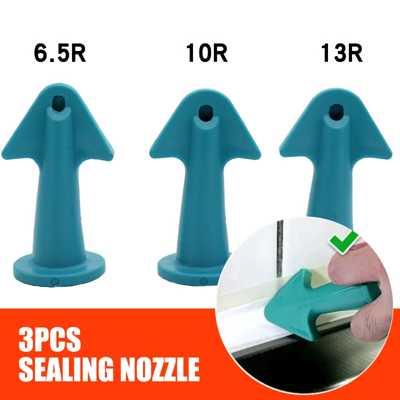 3Pcs-set-Caulk-Nozzle-Applicator-Silicone-Glue-Caulking-Scrapers-Caulk ...