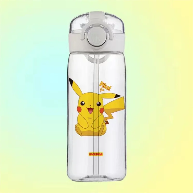 Pokemon Anime Pikachu Cartoon Cute Student Children Water Cup Portable ...