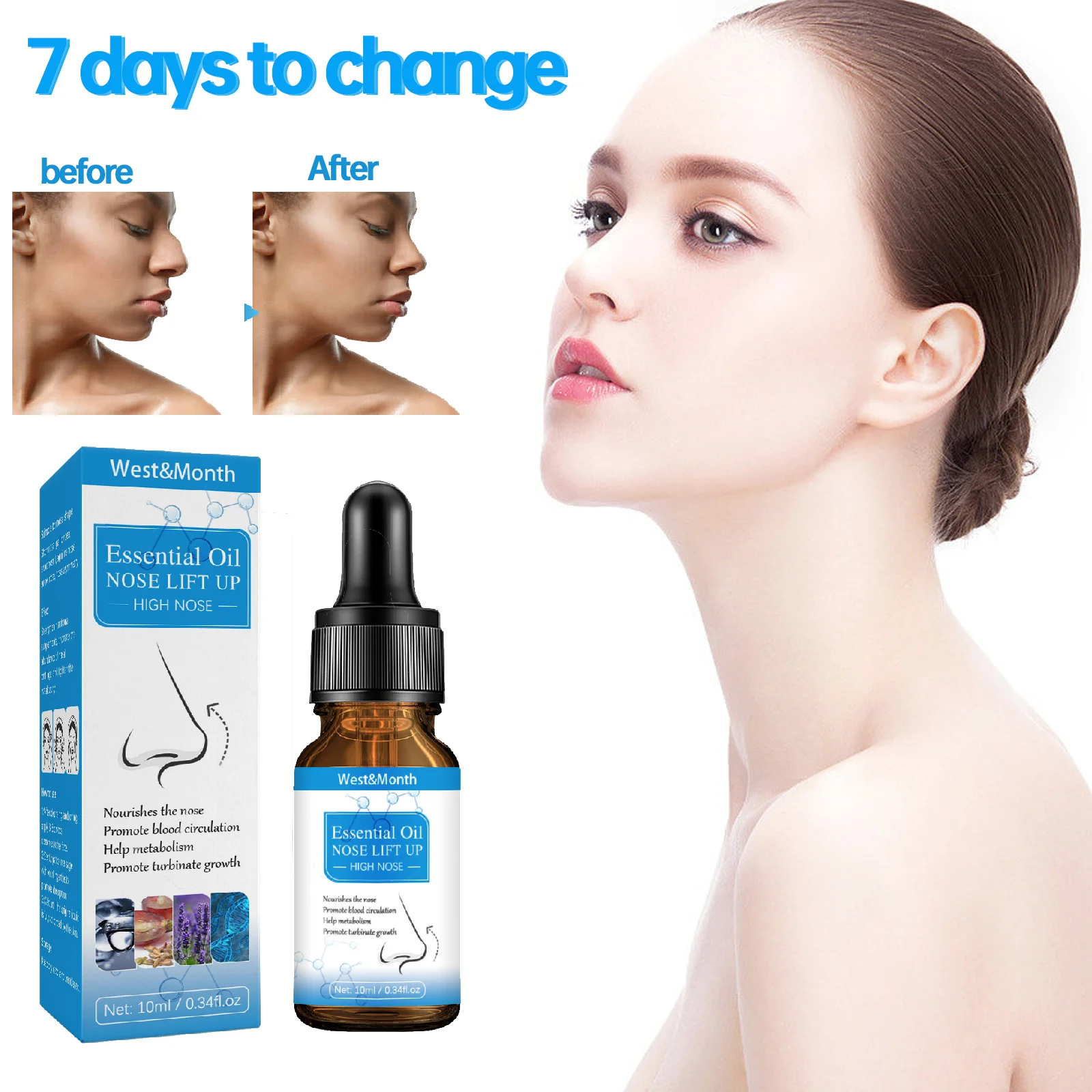 Nose Up Heighten Rhinoplasty oil 30ml Nose Up Heighten Rhinoplasty ...