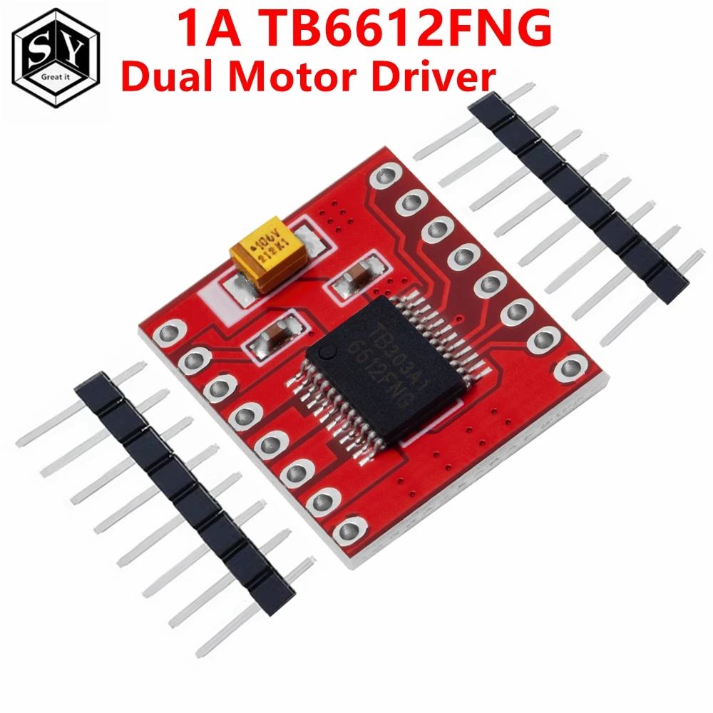 TB6612 Dual Motor Driver 1A TB6612FNG for Arduino Microcontroller Better than L298N