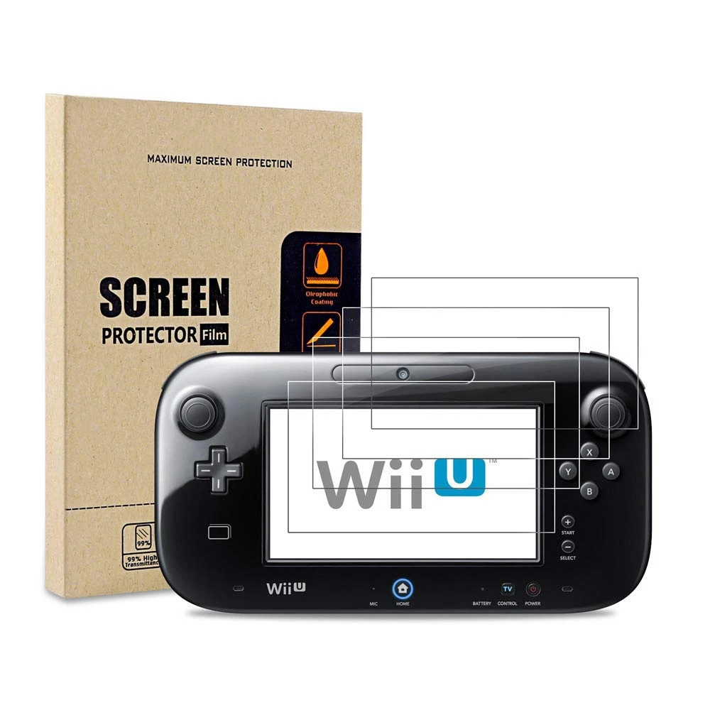 Protector-de-pantalla-para-Nintendo-Wii-U-Gamepad-pel-cula-protectora ...